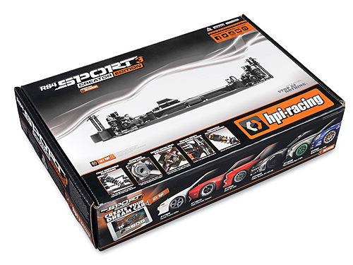 HPI RS4 Sport 3 Creator Edition Chassis | HPI-118000