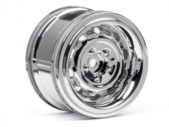 HPI 33473 - HPI Vintage CC Wheels - 6mm Offset 31mm Wide - Chrome - 1 ...