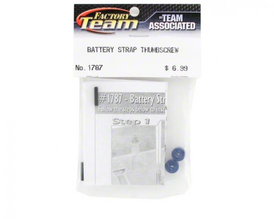 Associated AS1787 - FT Battery Strap Thumbscrews | Associated B4.1 ...