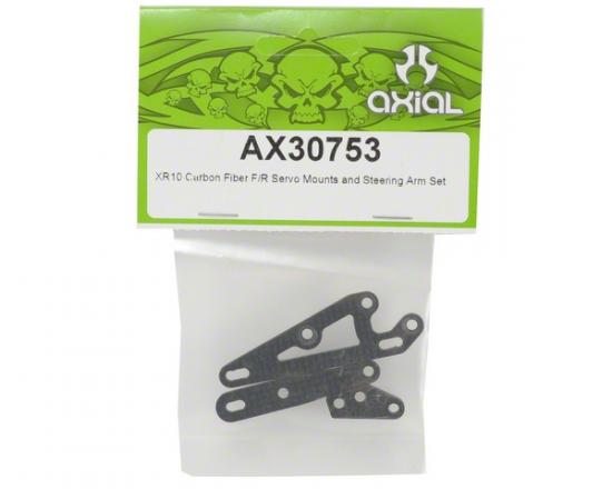 Axial XR10 Carbon Fibre Servo Mounts & Arm (AX30753)