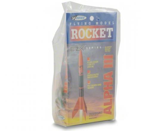 Estes Rocket Kit Alpha III - E2X | Estes Rocket Kits | Wheelspin Models