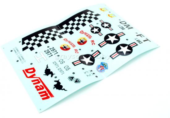 Dynam DYN-AT6-16 - Dynam At6 Decal | Dynam AT-6 Texan 1370 Spares ...