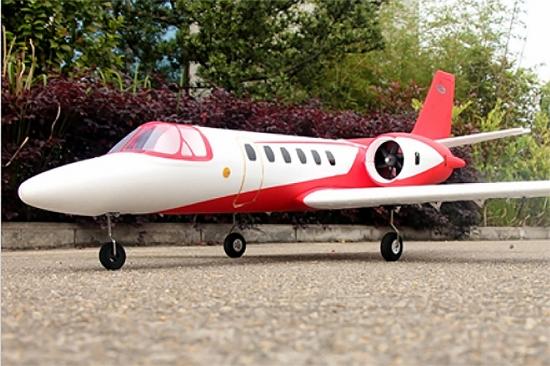 Dynam Cessna 550 Turbo Jet V2 1180mm - ARTF - Red | Remote Controlled ...