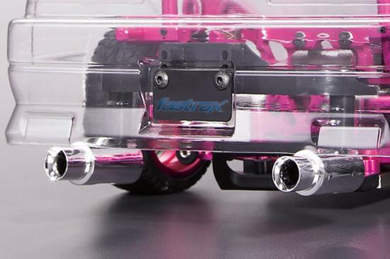Fastrax FAST2202 - Fastrax Twin chrome Exhaust Pipes With Rear Body ...