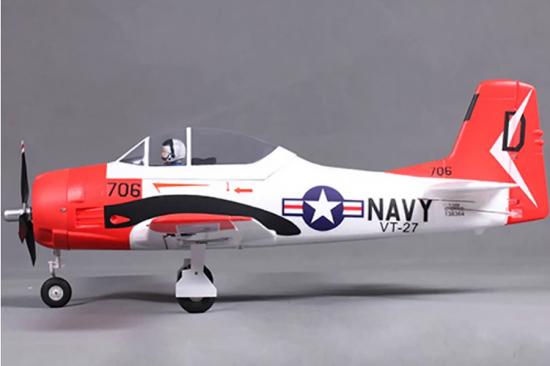 FMS T-28D Trojan 800mm V2 ARTF with Reflex Gyro
