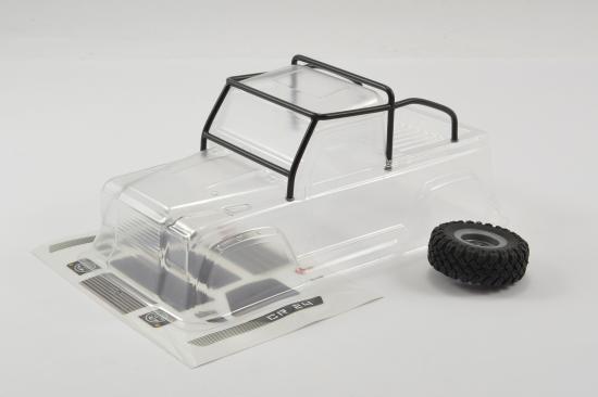FTX FTX9330 - FTX Mini Outback 2.0 Ranger Body + Roll Cage - Clear ...