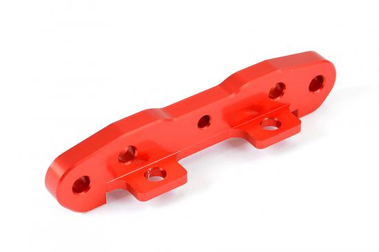FTX DR8 Rear Aluminium Lower CNC Suspension Mount - Red