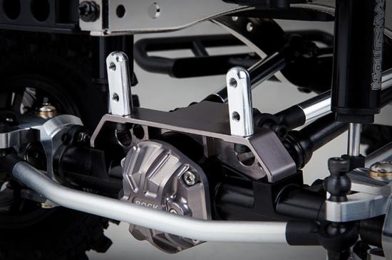 GMade GM30016 - GMade Gs01 Front Axle Truss Upper Link Mount (Ti. Grey ...