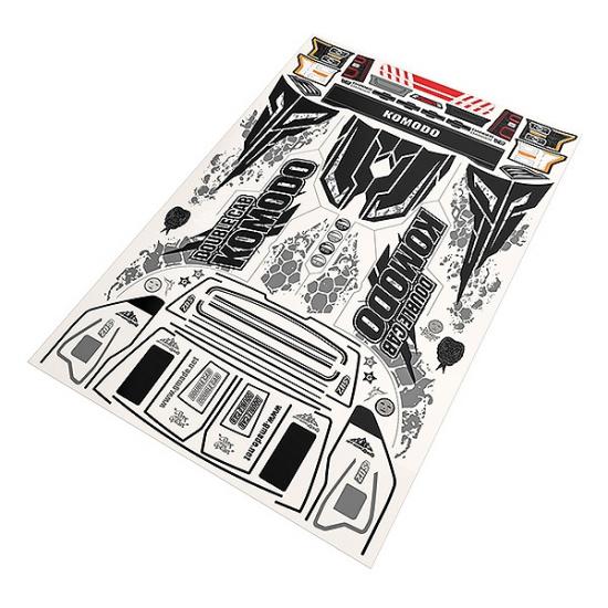 GMade Komodo Double Cab Decal Sheet (GM60193)