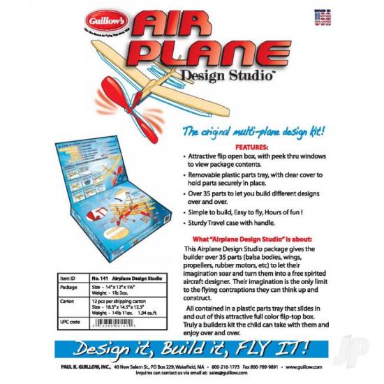 Guillow GUI141-12 - Guillow Air Plane Design Studio | Guillow Models ...