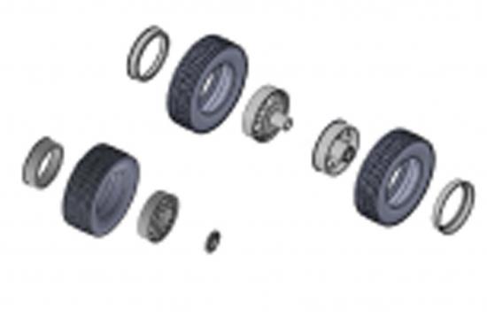 Italeri European Tyres & Rims Set (HC-3909)