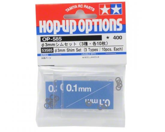 Tamiya 3mm Shim Set 10x3 Types (HC-53585)