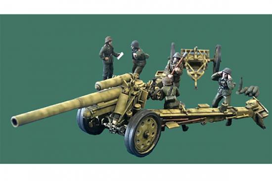 Italeri 7082 - Italeri 15Cm Field Howitzer /10.5Cm Gun | Figures ...