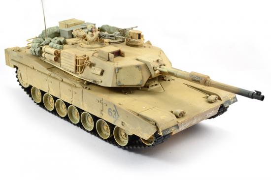 Hobby Engine Premium Label M1A2 Abrams Tank - Desert | Remote ...