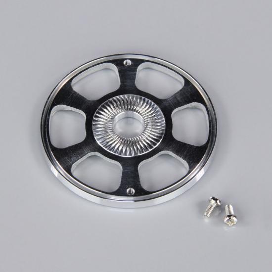 J Perkins JPDAC02050 - JP 38mm Chrome Look Spinner (with Aluminium Back ...