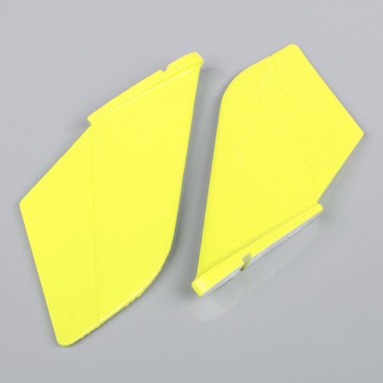 J Perkins JPDF12011 - JP Vertical Fin Set Yellow (Painted with decal ...