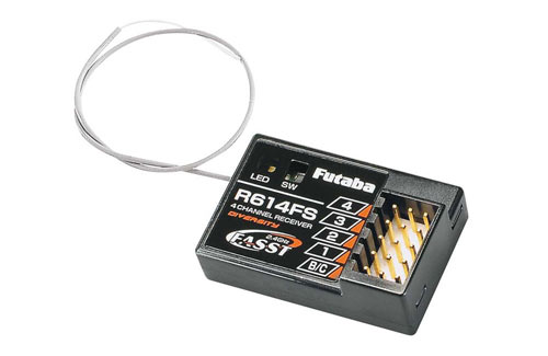 Futaba RP P-R614FS - Futab R614FS 4 Channel FASST Receiver | Receivers ...