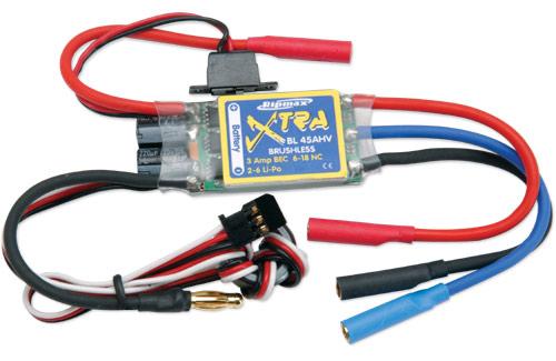 Ripmax P-XTRA-45HVBL - Brushless ESC 45A N6~18 / Li-Po2~6 | Flight ESCs ...