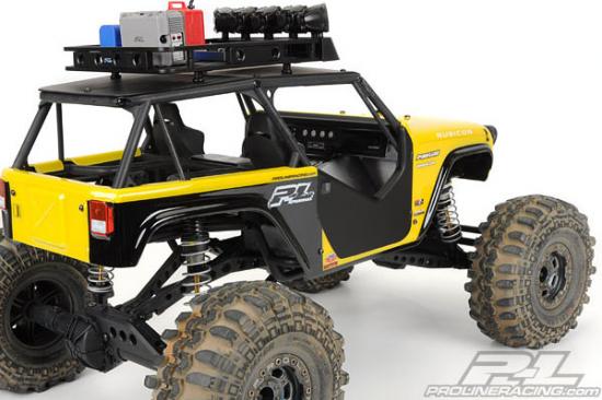 ProLine PRO3380-00 - ProLine Jeep Wrangler Rubicon Customised Clear ...