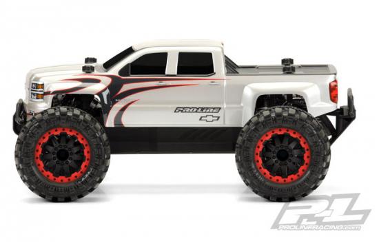 ProLine PRO3444-00 - ProLine Chevy Silverado Clear Body For Pro-Mt ...