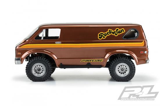 ProLine PRO3552-00 - ProLine 70s Rock Van Clear Body For 313mm Scale ...