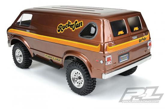 ProLine PRO3552-00 - ProLine 70s Rock Van Clear Body For 313mm Scale ...