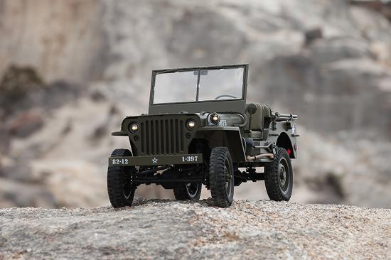 Roc Hobby 1:6 Willys Jeep Miltary Scaler - RTR | RC (Remote Control ...