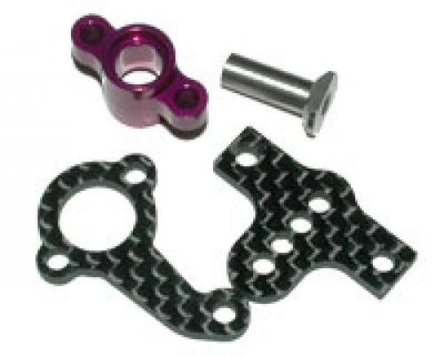 Schumacher U3134 - Steering Arm - Mount and Pivot - Mi3 CF | Schumacher ...