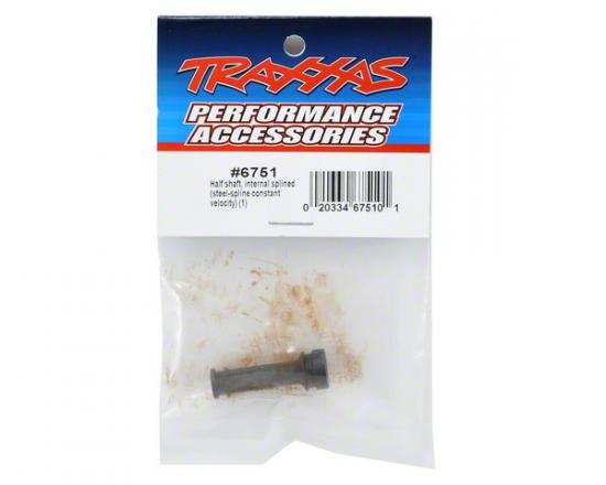 Traxxas TRX6751 - Traxxas Half shaft internal splined (steel-spline ...
