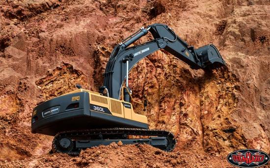 RC4WD 1:14 Scale Earth Digger 360L Hydraulic Excavator (RTR) | Remote ...