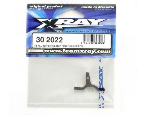 XRay XR302022 - XRay T2 Alu Upper Clamp For Bulkheads | Other XRay ...