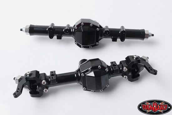 RC4WD Z-A0090 - RC4WD D35 Scale Front and Rear Axle Set (Black) | RC4WD ...