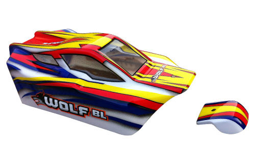 DHK Z-DHK8131-011 - Printed Body (Wolf BL) PVC | DHK RC Spares ...