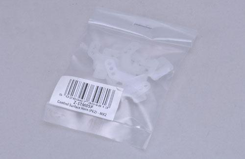 ST Models Z-STM05P - Control Surface Horn (2) - MX2 | ST Models Spares ...