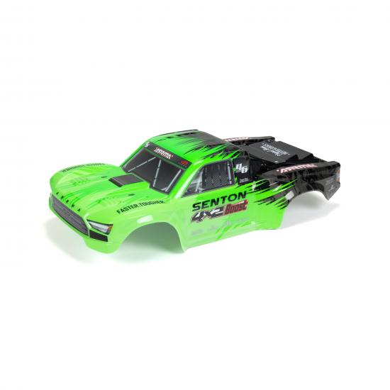 Arrma ARA402345 - 1/10 SENTON 4X2 Painted Decaled Trimmed Body Green ...