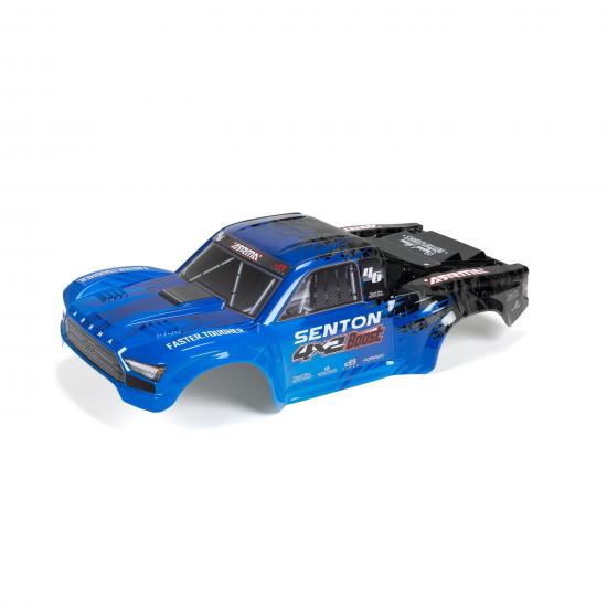 ARRMA SENTON 4X2 BOOST Body Blue/Black | ARA402346