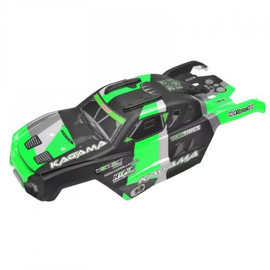 Corally Kagama Painted & Cut Body Green – C-00180-981-3