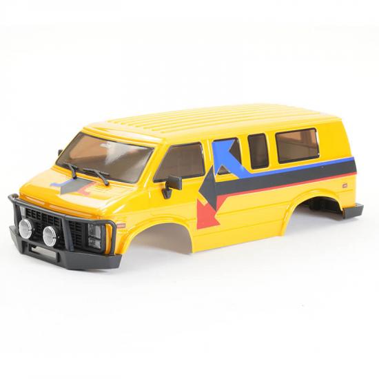 FTX Outback Mini XP Evo Van Body, Mustard Yellow (FTX9437MY)