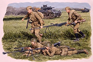 Dragon D6049 - Dragon 1/35 Soviet Anti-Tank Team 1942-43 | Military ...
