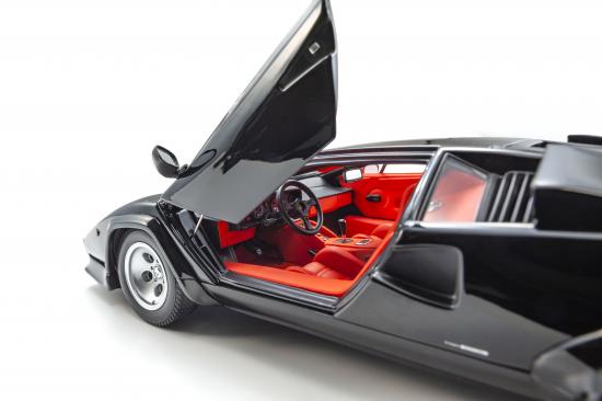 Kyosho 1:18 Lamborghini Countach LP5000 Black – KS08320BK