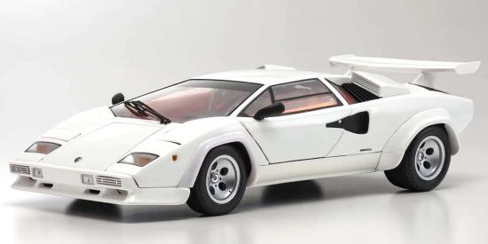 Kyosho KS08320E - Kyosho 1:18 Lamborghini Countach LP500S 1982 White ...