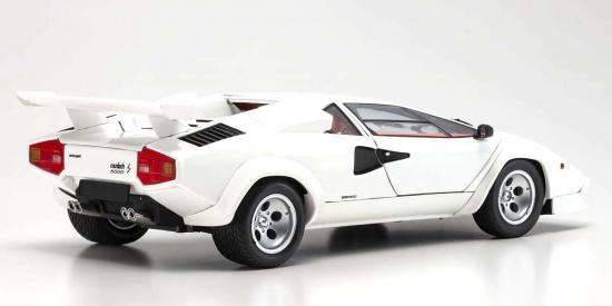 Kyosho KS08320E - Kyosho 1:18 Lamborghini Countach LP500S 1982 White ...