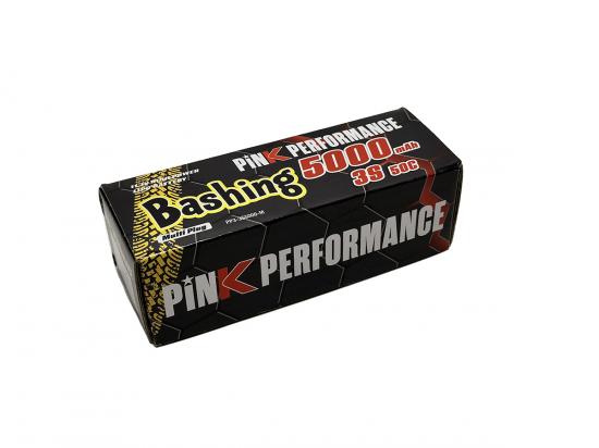 Pink Performance PP3-3S5000-M - Pink Bashing LiPo 3S 11.1V-5000-50C ...
