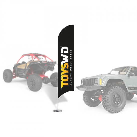 Crawler Park TWD100013 - Crawler Park Toyswd 1:10 Scale Beach Flags ...