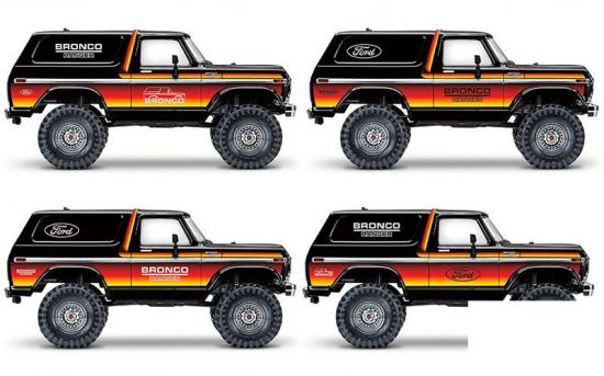 RC4WD VVV-C0492 - Body Decals for Traxxas TRX-4 79 Bronco Ranger XLT ...