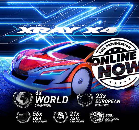 XRay XR300039 - XRay X4 2024 - Alu Flex Edition | Remote Controlled Cars | Wheelspin Models