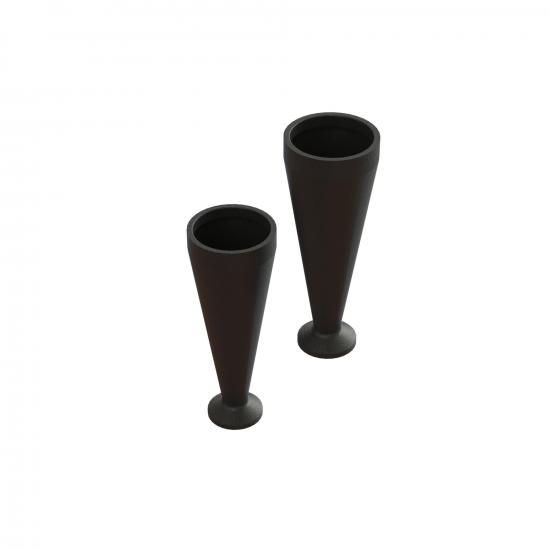 Arrma ARA330785 - Arrma Black Rubber Shock Boots 40mm (2) ** CLEARANCE ...