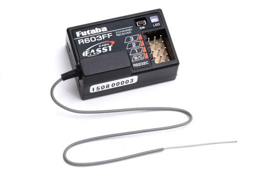 Futaba RP P-R603FF/2-4G - Futaba R603FF FASST Receiver | RC Receivers ...