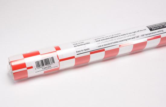 Ripmax T-AEF-024 - Ripmax AERO Film - Small Chequered Red/White - 2m x ...