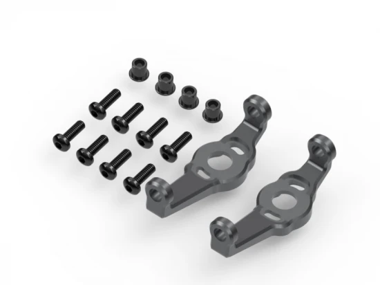 HPI 161159 Aluminium Portal C-Hub Set – Gunmetal